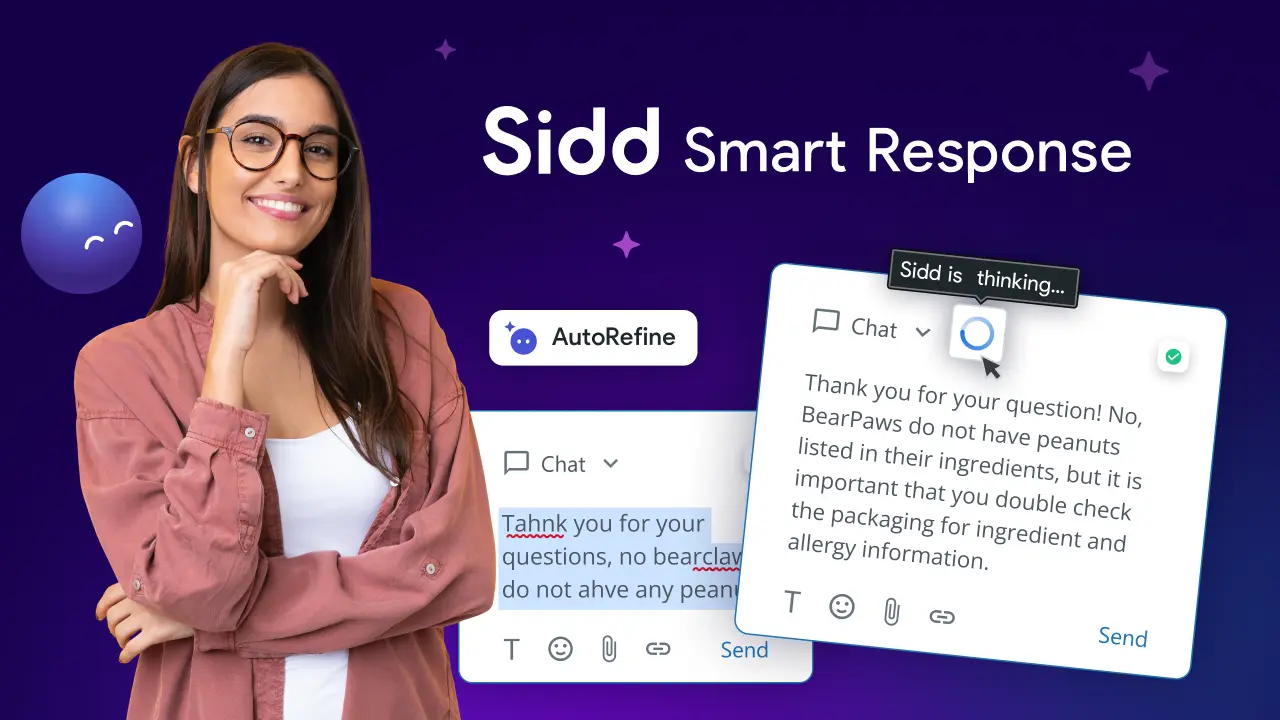 Sidd Smart Response | One-Click Text Editor